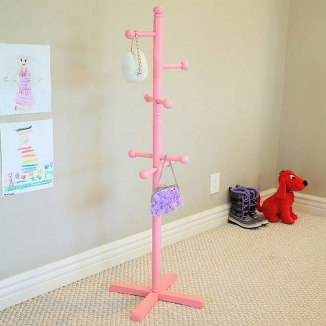 Home Craft Kid's Hat Tree Coat Rack in Multiple Colors - Walmart.com