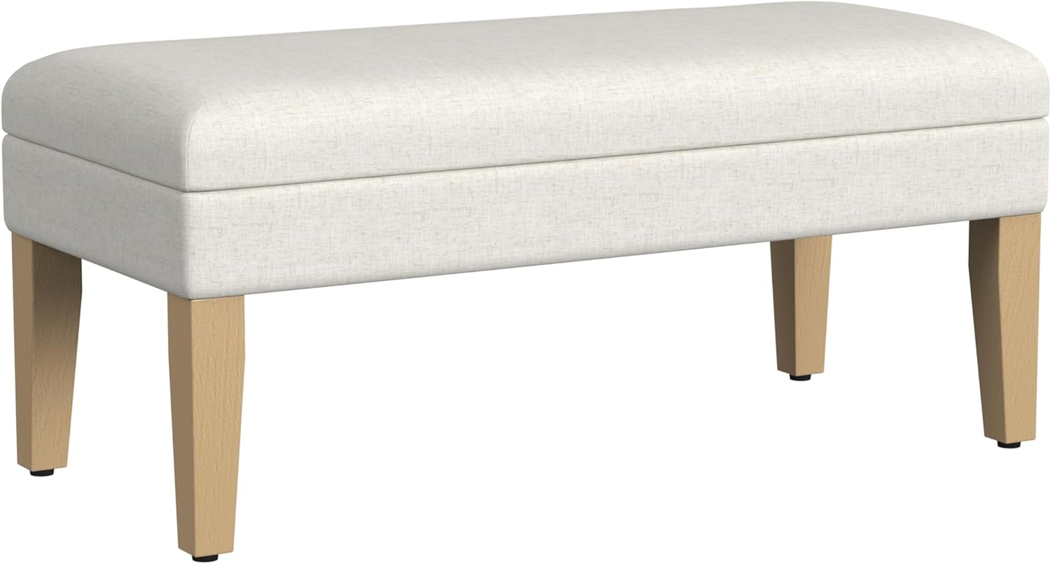 **home decor | upholstered decorative storage ottoman bench | ottoman ...