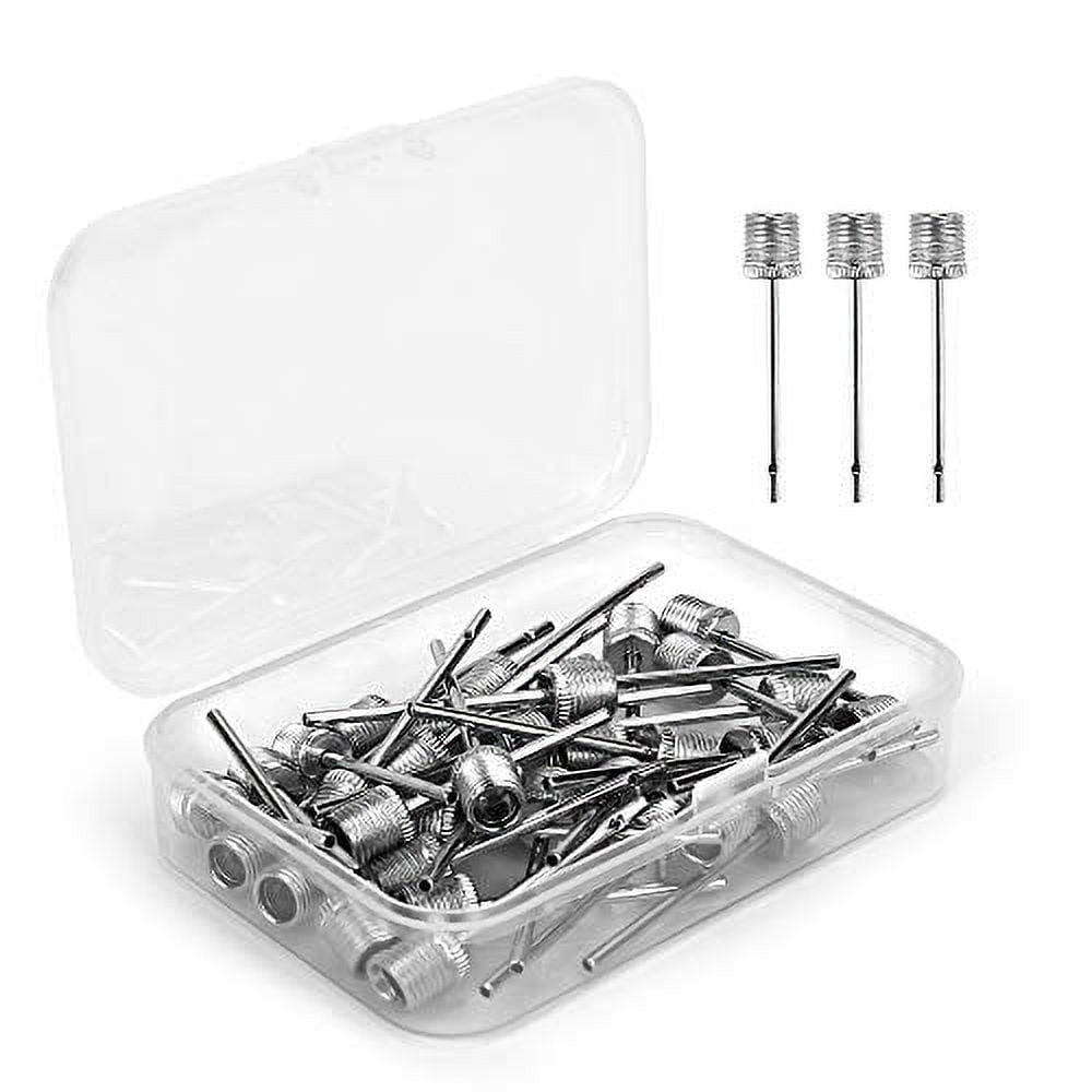 homepa 35pcs Ball Pump Needle, Stainless Steel Ball Air Inflation ...