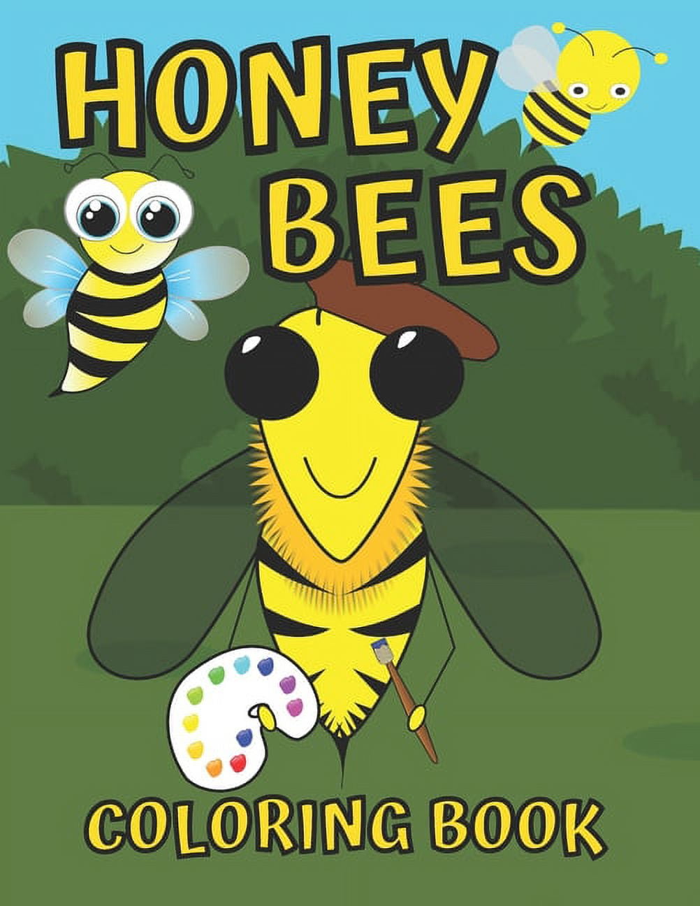 Honey Bee Coloring Pages For Kids