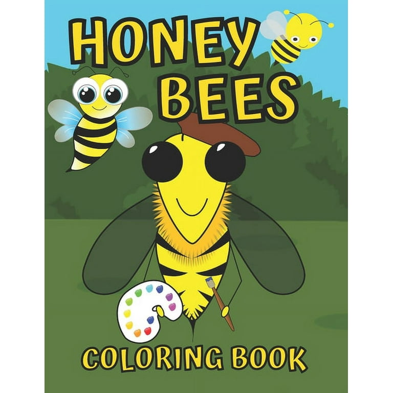 busy bee coloring pages