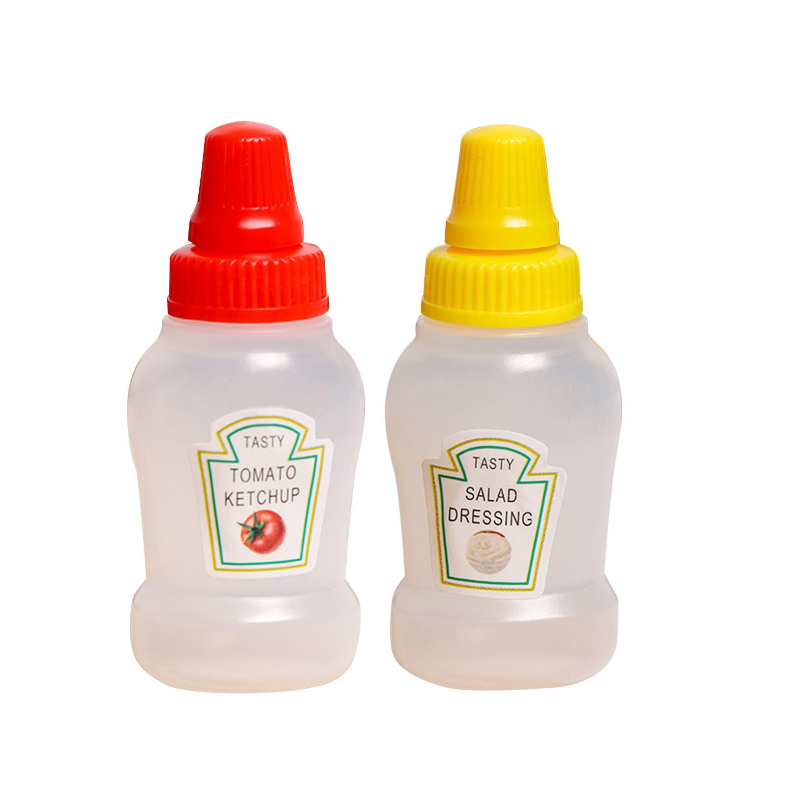 honey bottles Storage Mini Tomato Ketchup Bottle Empty Refillable ...