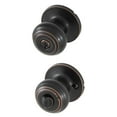 honeywell 8101401 classic entry door knob, oil rubbed bronze - Walmart.com