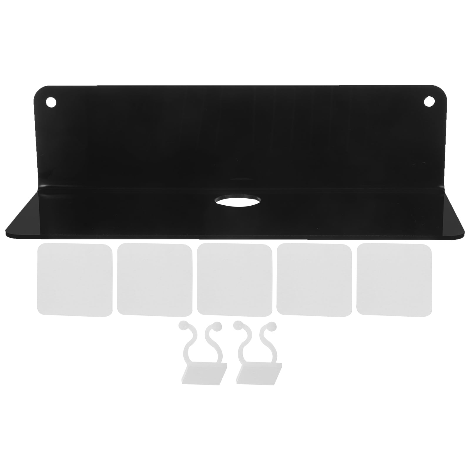 hongheyi 1 Set Wall Floating Shelf Wall-mounted Storage Stand Floating ...