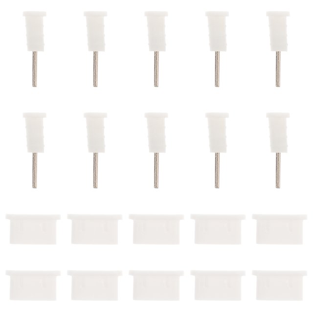 hongheyi 10 Pairs USB Type C Anti Dust Protect Cover Silicon Port Plug ...