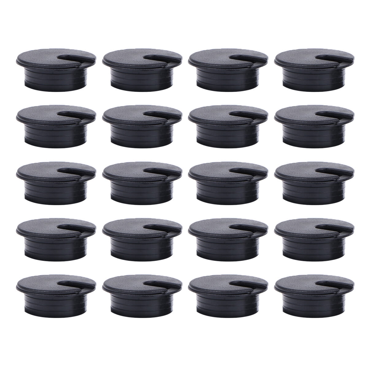 hongheyi 20pcs 35mm Computer Desk Cable Coil Out Hole Cover Desktop ...