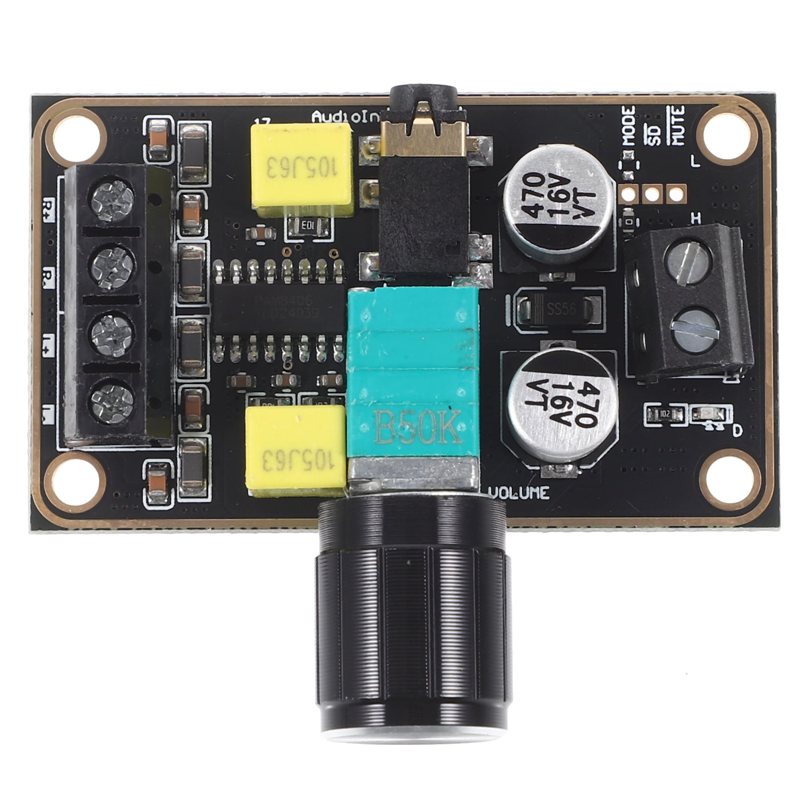 hongheyi Audio Amplifier Board Mini Amplifier Board Sound Amplifier ...