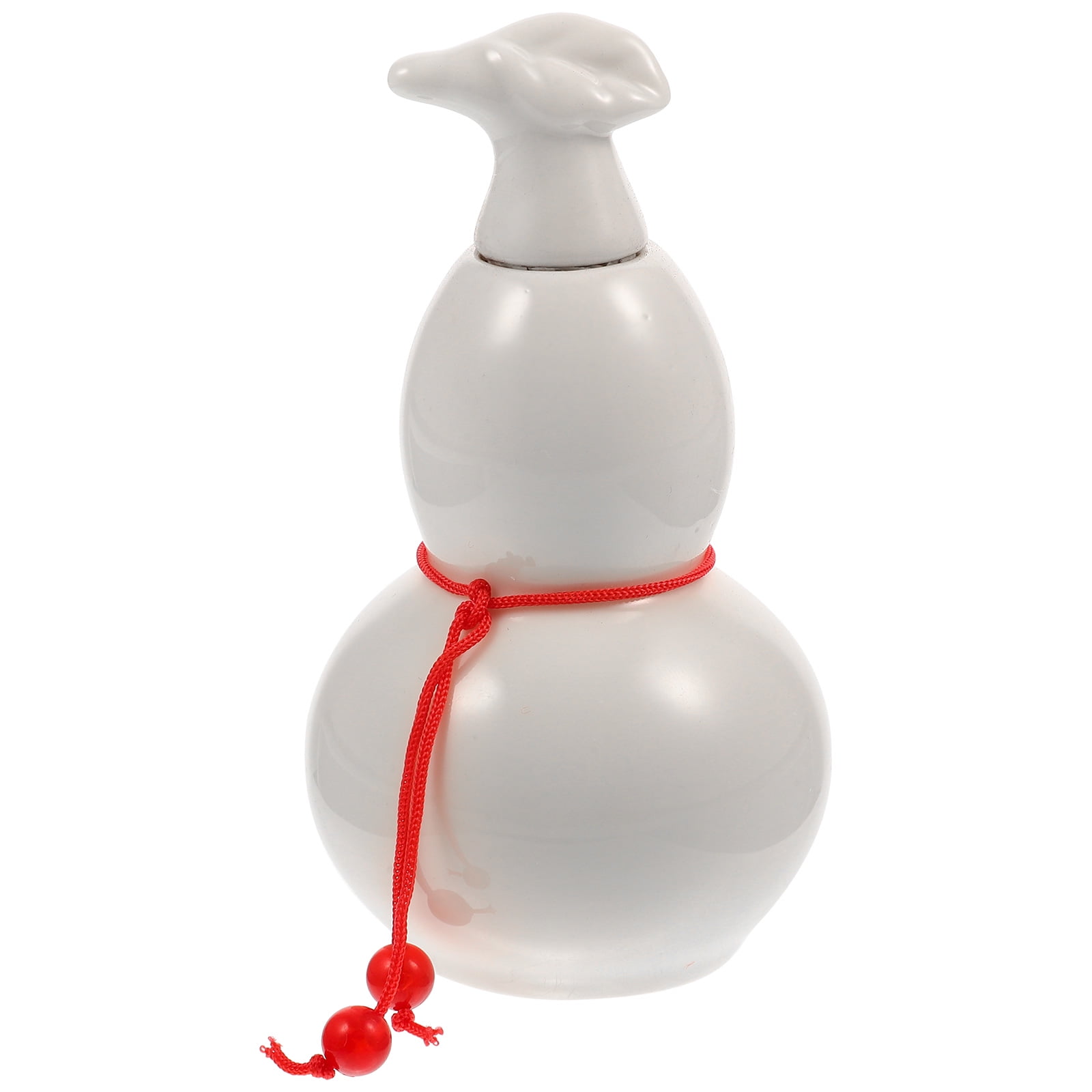 hongheyi Miniature Ceramic Gourd Bottle Canister Empty Portable Travel ...