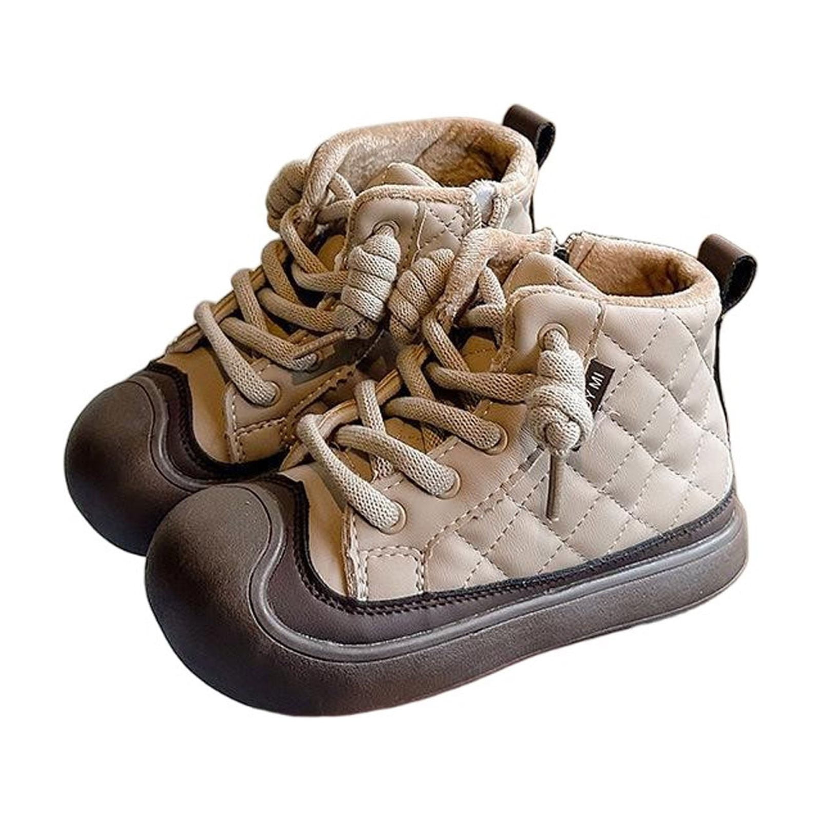 hopeusnice Kids Boots Low Top Style Closure Cushioned Sole Lightweight ...