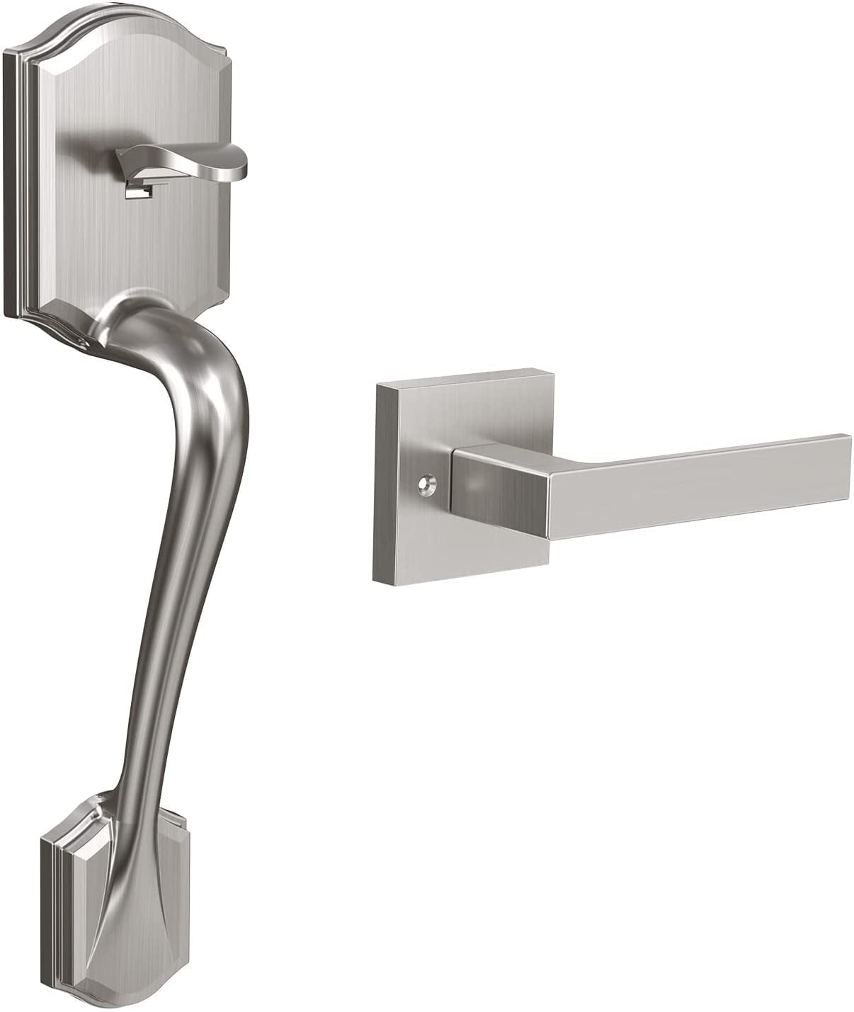 hornbill Front Door Handle, Single Cylinder Lower Exterior Door Handle ...