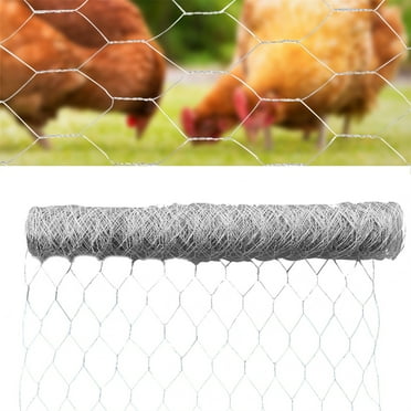 HITTITE Chicken Wire Fencing Mesh, 48 Inch x 100Feet Metal Floral ...