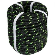SHZAITOR 1/2 Inch x100/150/ 200 FT Double Braid Polyester Arborist ...