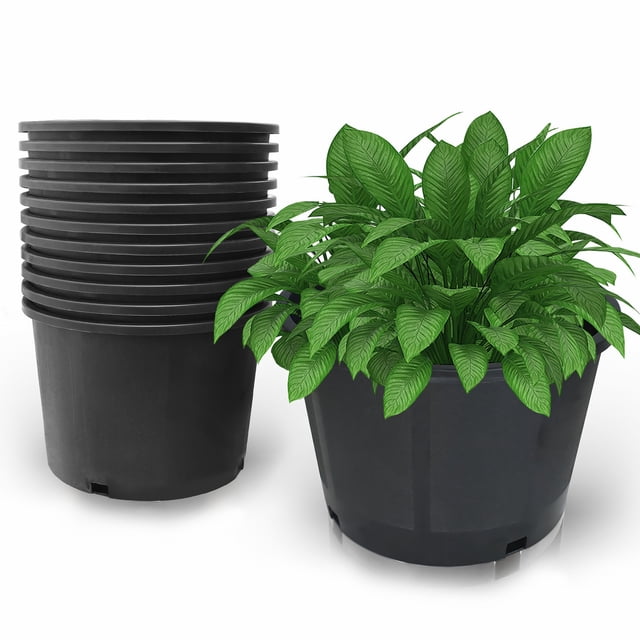 Hostic 5G Nursery Pots (10) - Modern pots for garden centers - Walmart ...