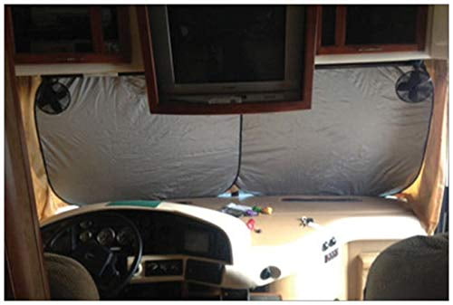 A hot Sun Spring Shade, RV Sunshade Motorhome Collapsible Class A ...
