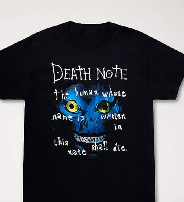 hot, anime Death Note T-Shirt Mom Gift, Halloween gift, New Father ...