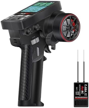 hot rc ct-8b 8 channel color screen remote control 2.4g 8ch radio ...