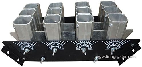 hot sale 1.2 inch 12 shots AL racks for single shot or roman candles ...