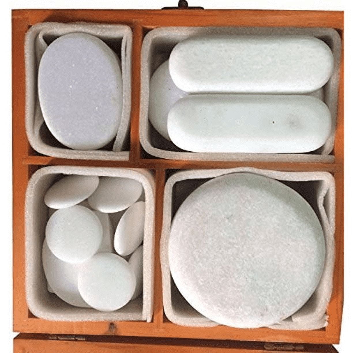 hot stone massage kit Baladais hot stone massage kits 20 Pcs Cold Stone ...