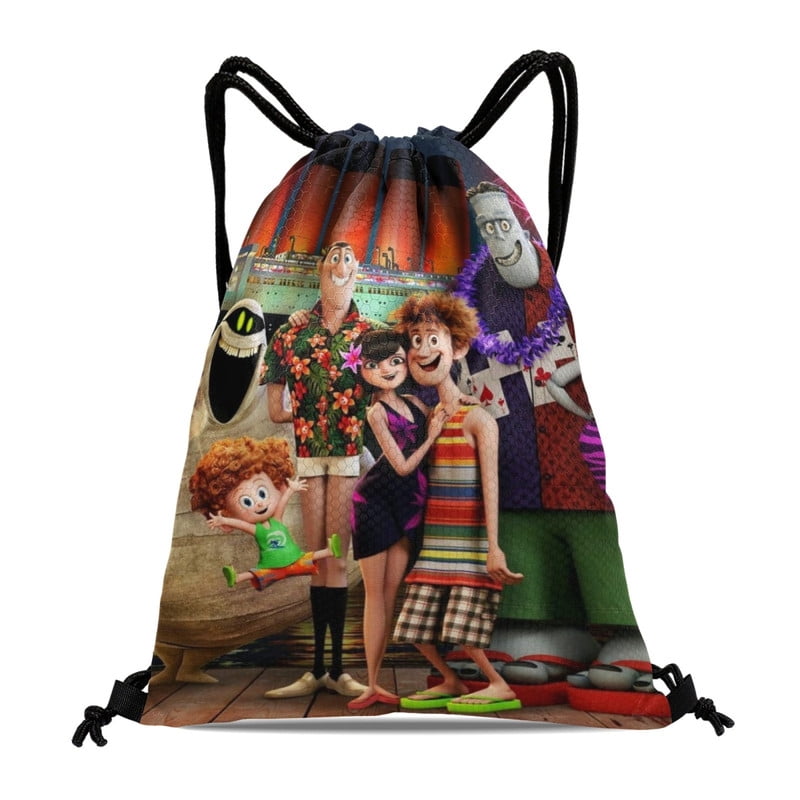 hotel transylvania Backpack Bag Goodies Merch Drawstring Party Favors Gym Waterproof Swimming ...