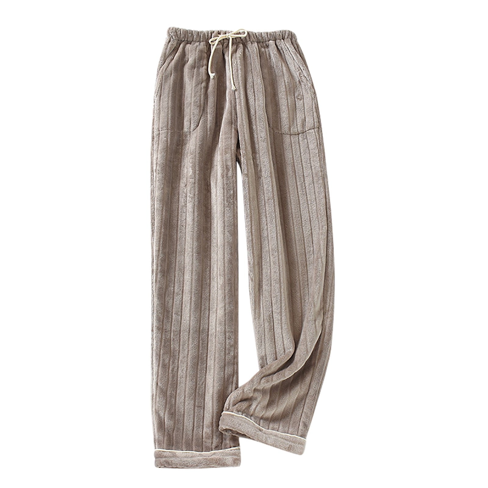 hotojiny Fuzzy Pajama Pants for Womens Warm Fleece Comfy Pj Bottoms ...