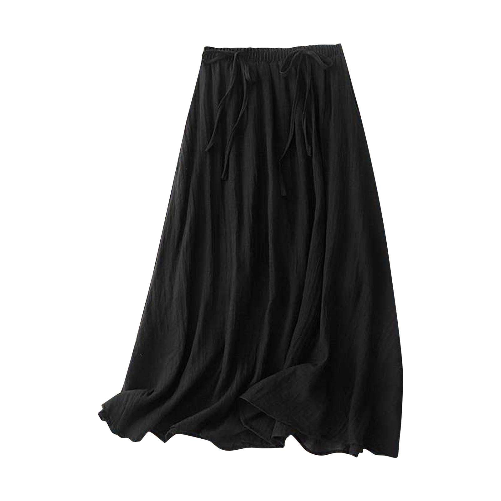 hotojiny Maxi Dress for Women Flowy Layered A-Line Long Dress Trendy ...