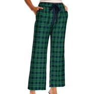 JWD Women's High Waist Wide Leg Lounge Pants with Pockets, Adjustable ...