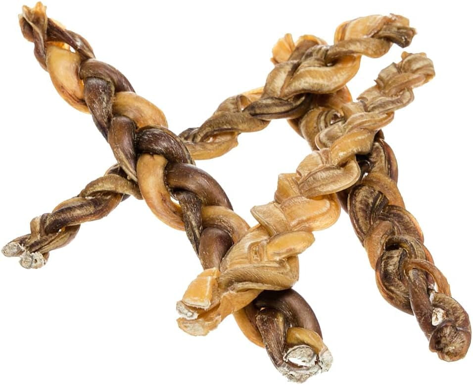 hotspot pets Braided Bully CCF19 Sticks for Dogs - Stix- 5 Count ...