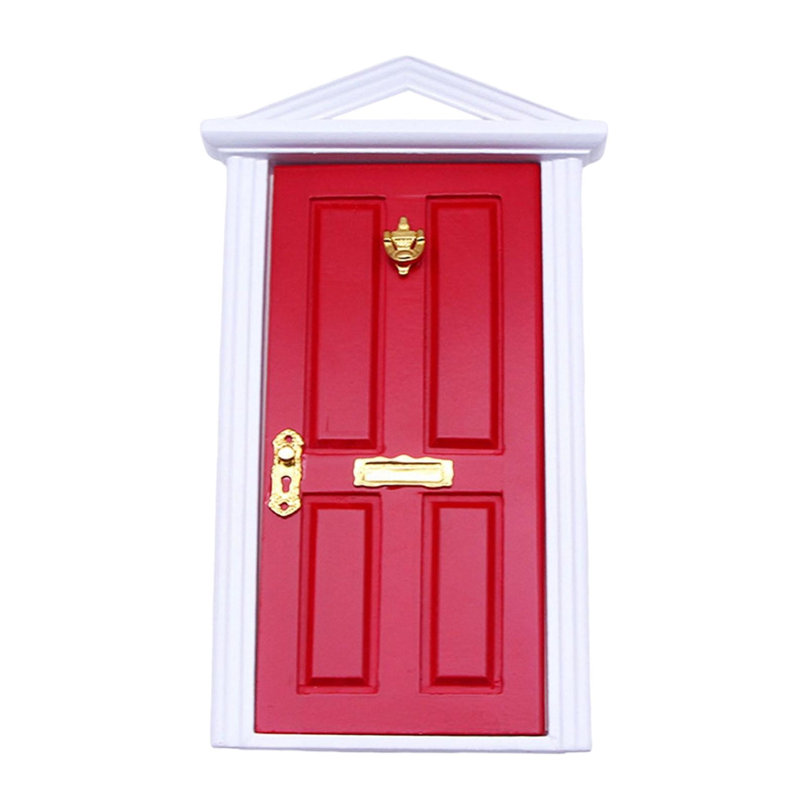 house Door Playset Kids Children Vintage Furniture Model Decoration ...