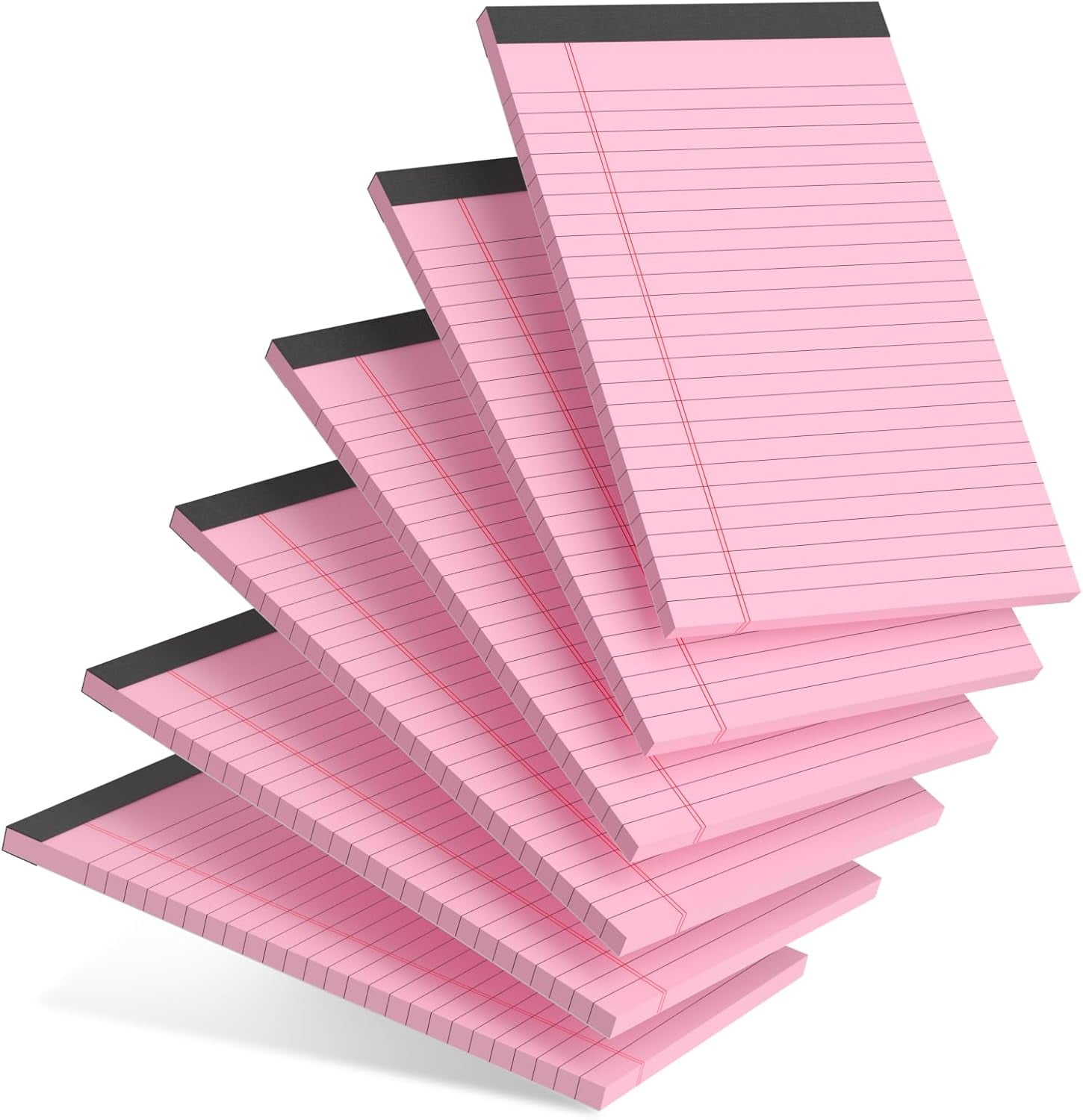 A house of tools 6pcs Small Note Pad 5x8 College Ruled Pink Legal Pads ...