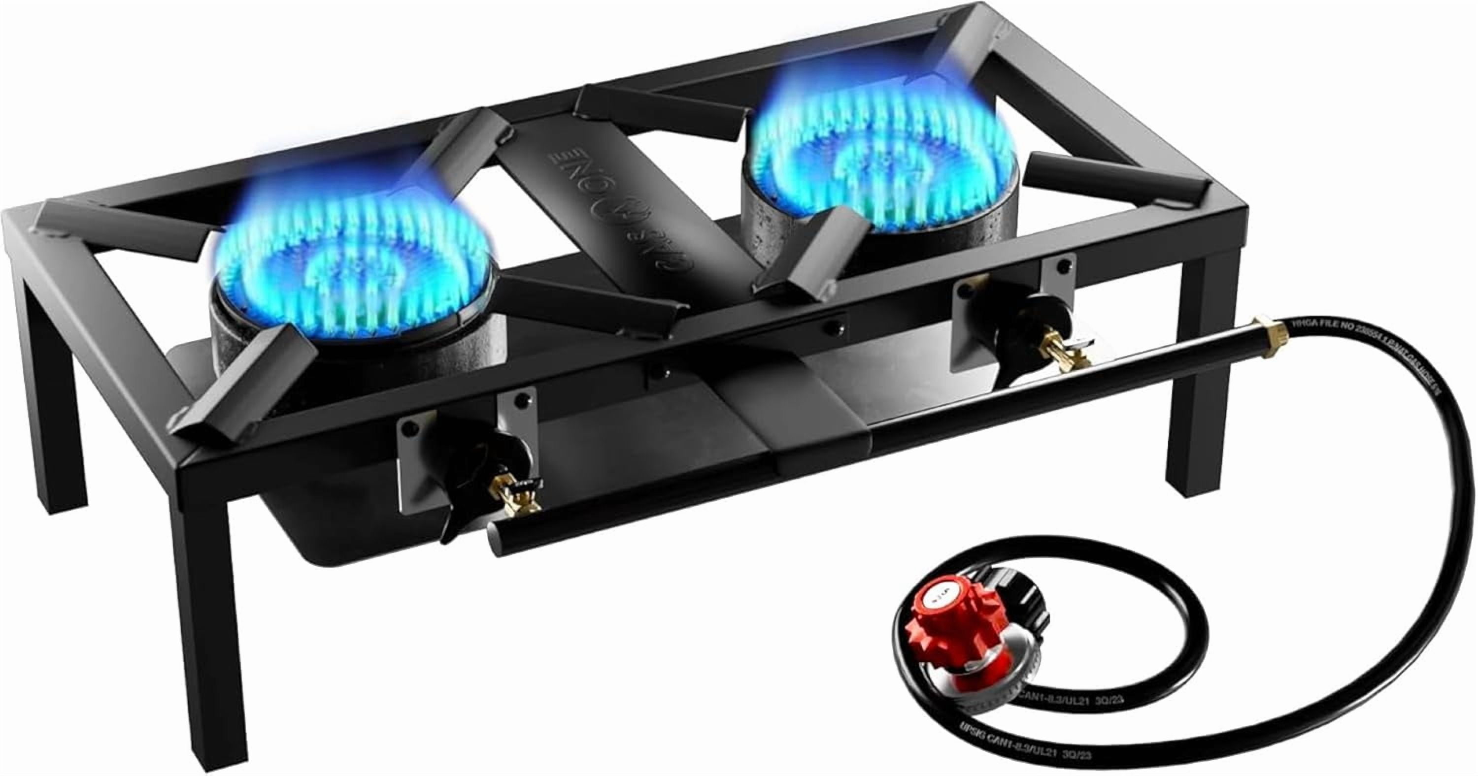 A house of tools High Pressure Double Propane Burner - Outdoor Cooking ...