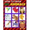 how to draw 101 animals: Learn to Draw Step by Step, Easy and Fun ...