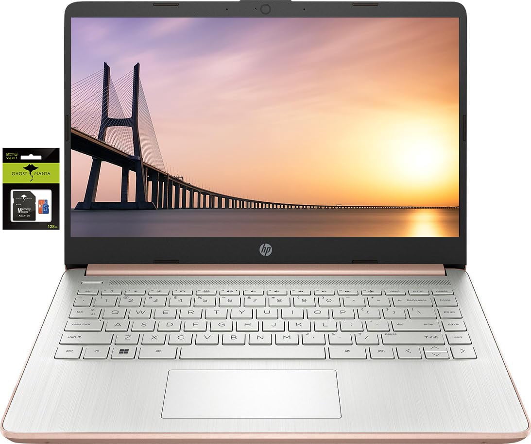 hp 14" Laptop Stream Ultral Light for Students and Business, Quad-core ...