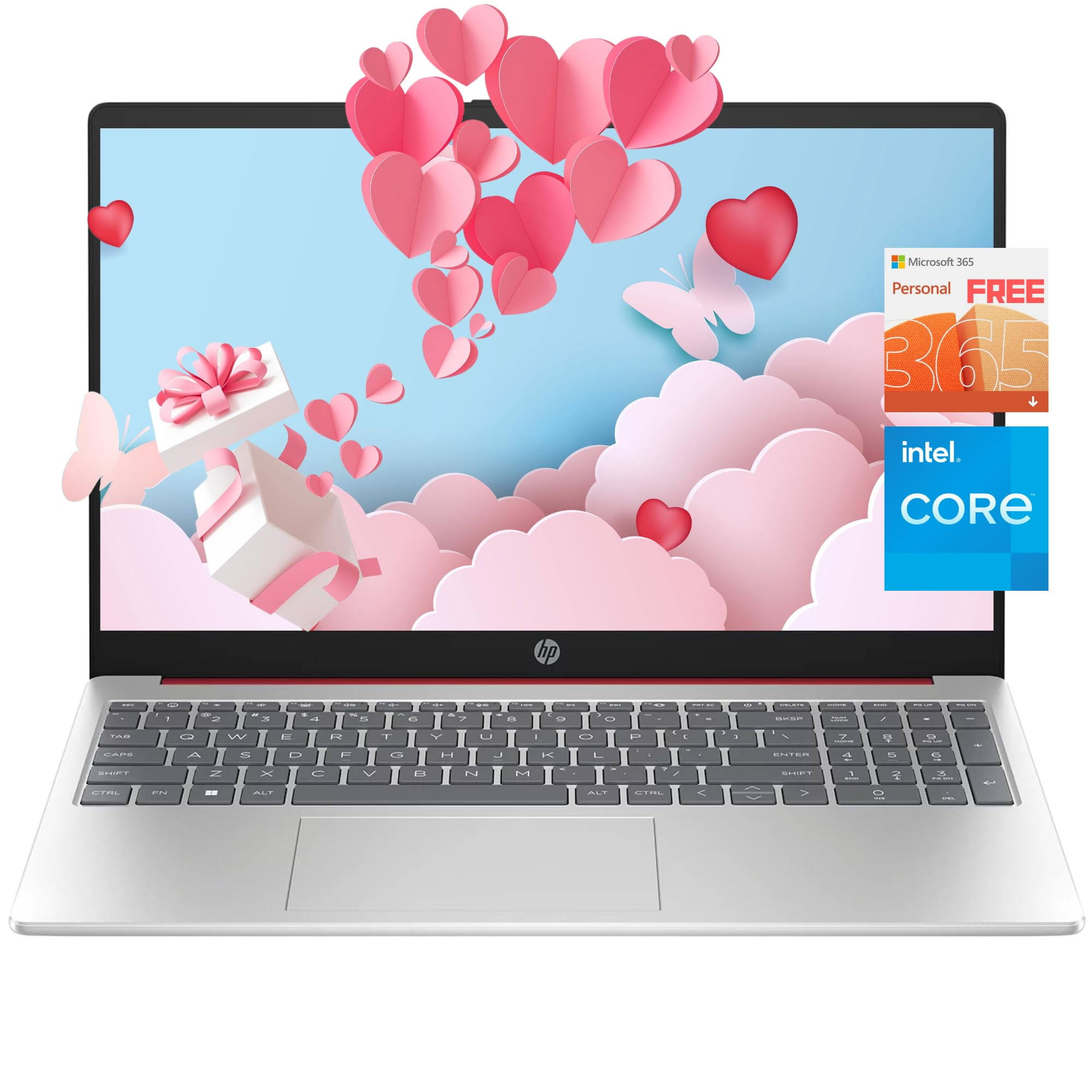 hp 15.6'' Anti-Glare HD Laptop, Intel Quad-core Processor, 16GB RAM ...