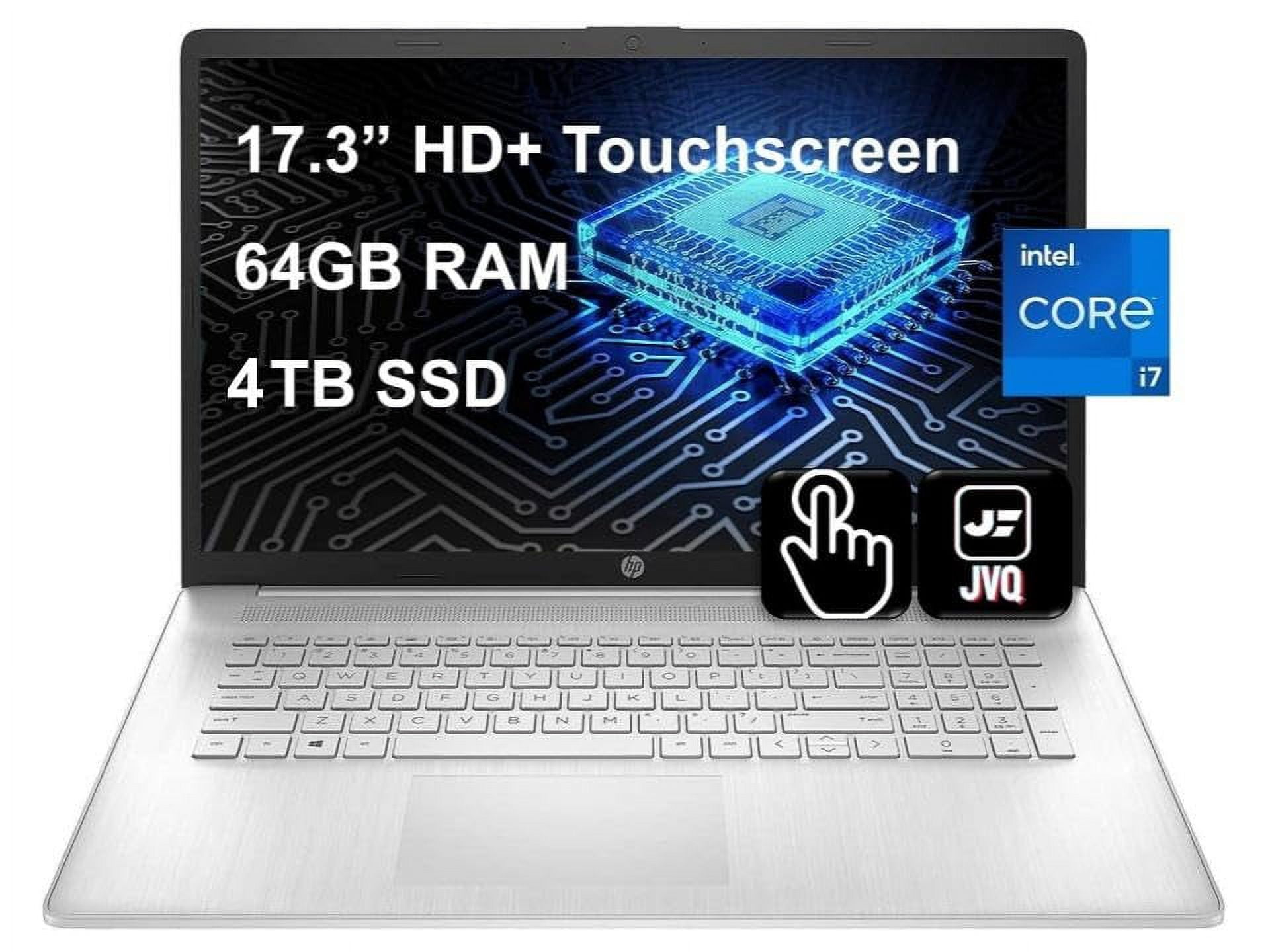 hp Pavilion Laptop, 17.3" HD+ Touchscreen, 12th Gen Intel Core i7-1255U ...