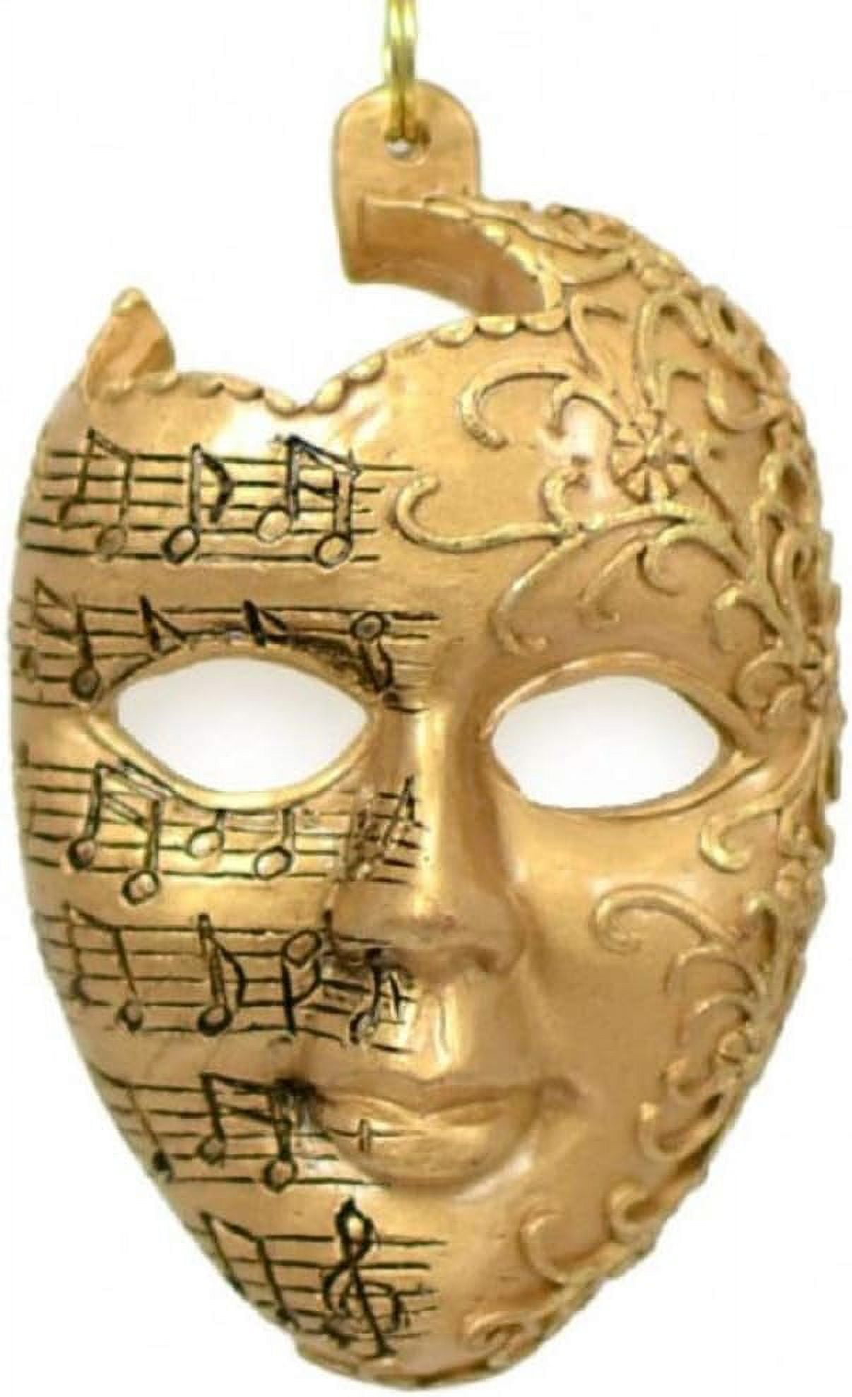 hru New Orleans Hand-Painted Jazz Antique Gold Musical Notes Raised ...