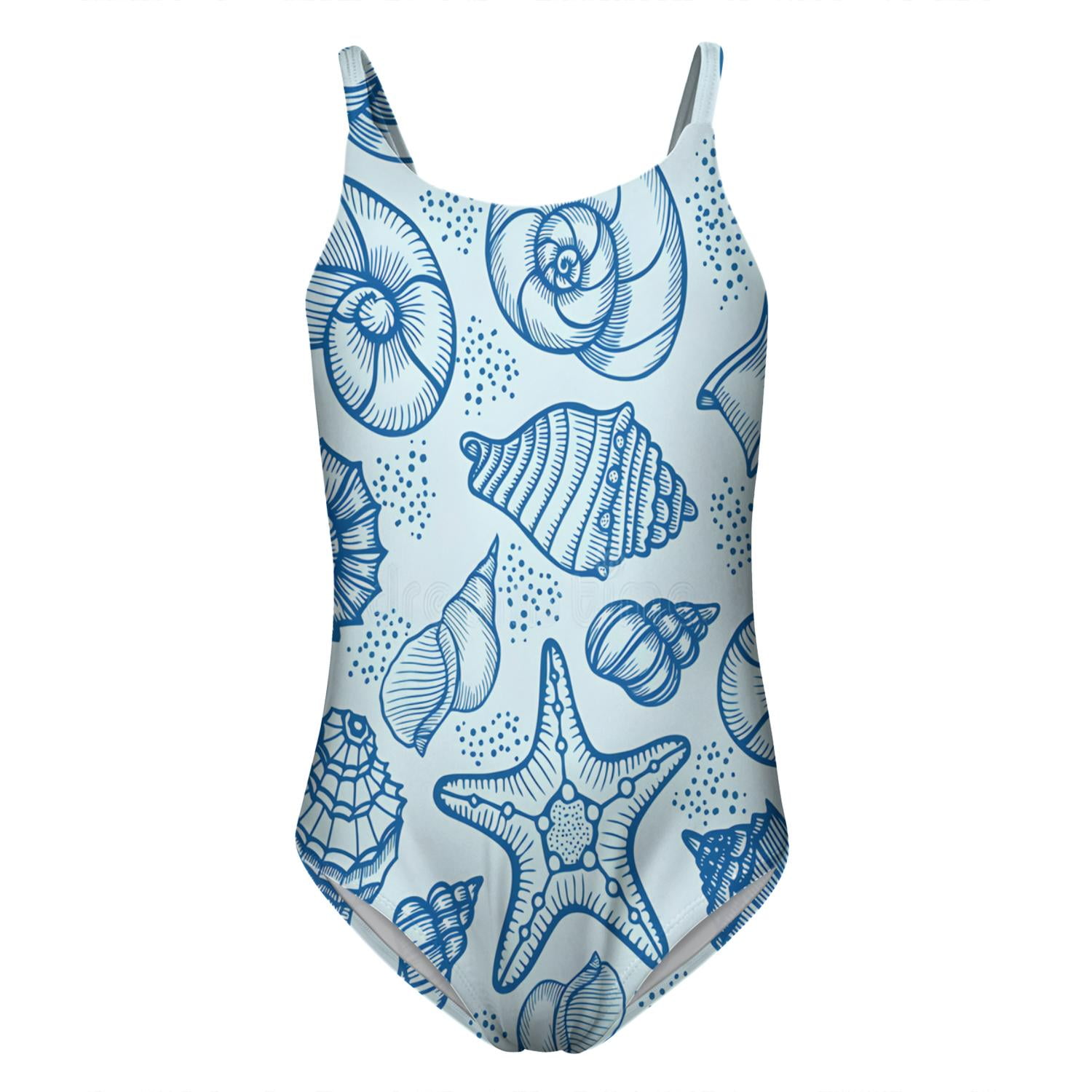 hsipisn Blue Girl's Swimsuits (1) - Walmart.com
