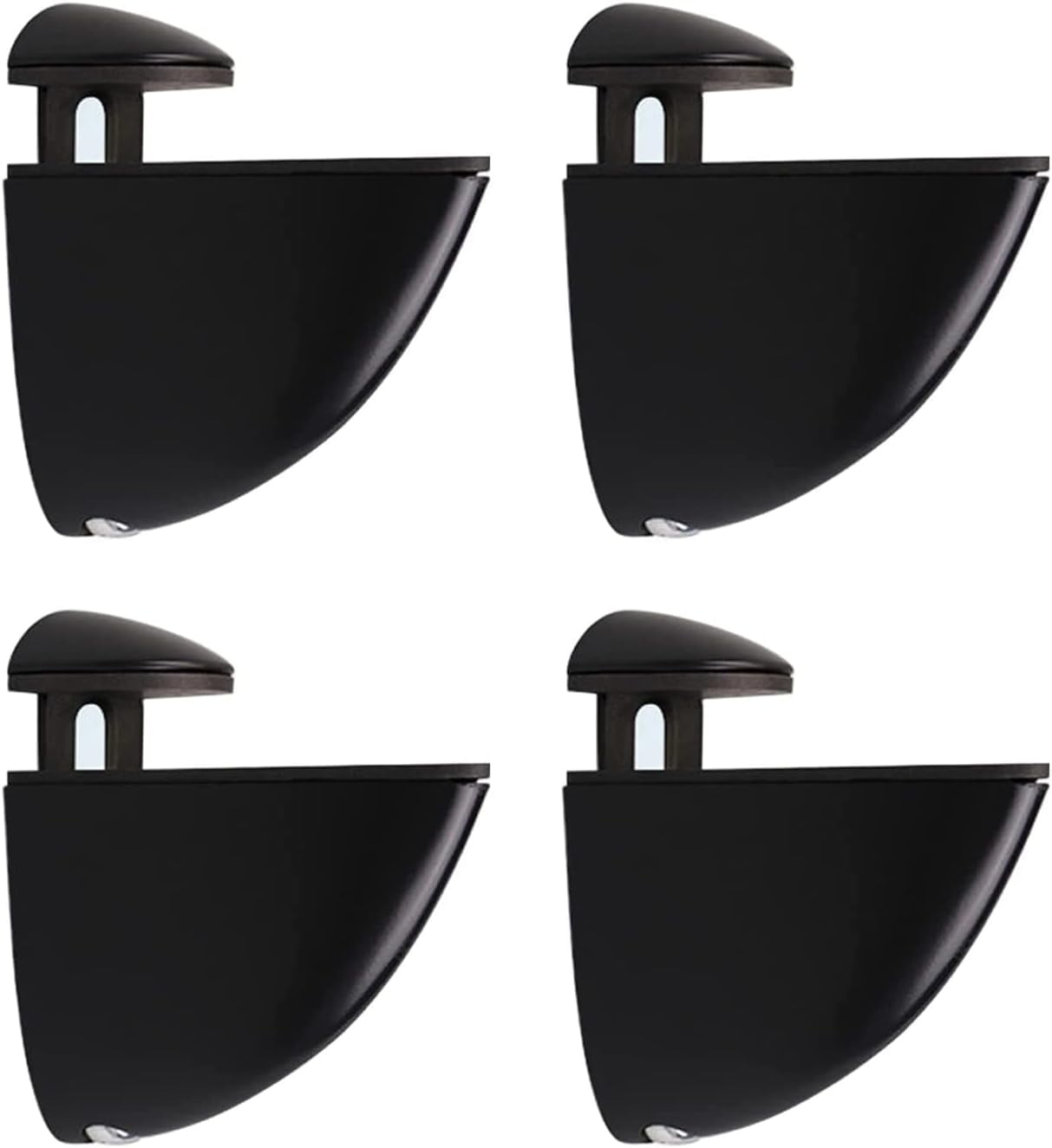 hsrhsgaga Adjustable Glass Shelf Bracket Adjustable Wood/Glass Shelf ...