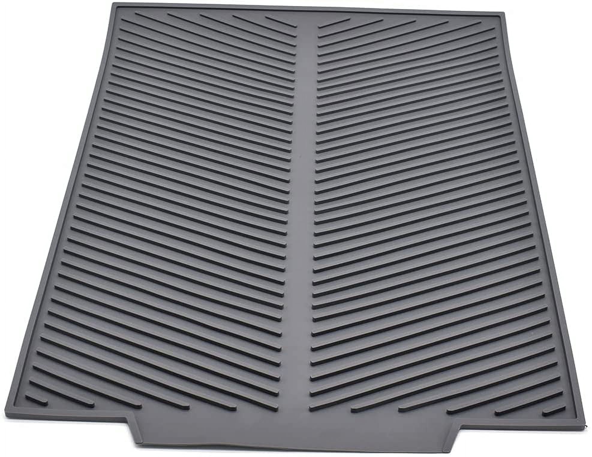 hsrhsgaga Silicone Draining Board Mat Folding Draining Mat 17\u201Dx13 ...