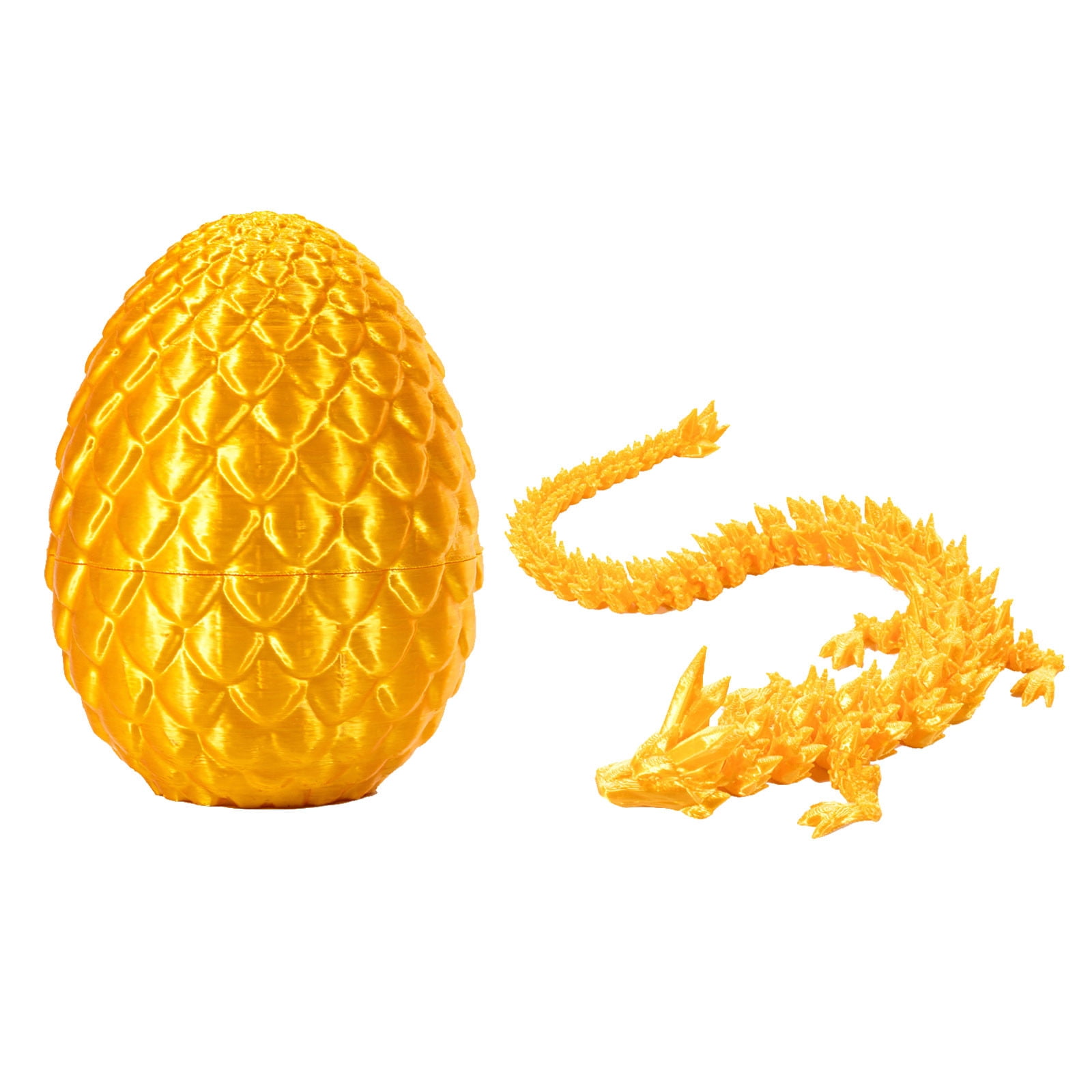 hsxinxi Surprise 3D Printed Dragon Egg Toy, 12 Colors Available ...