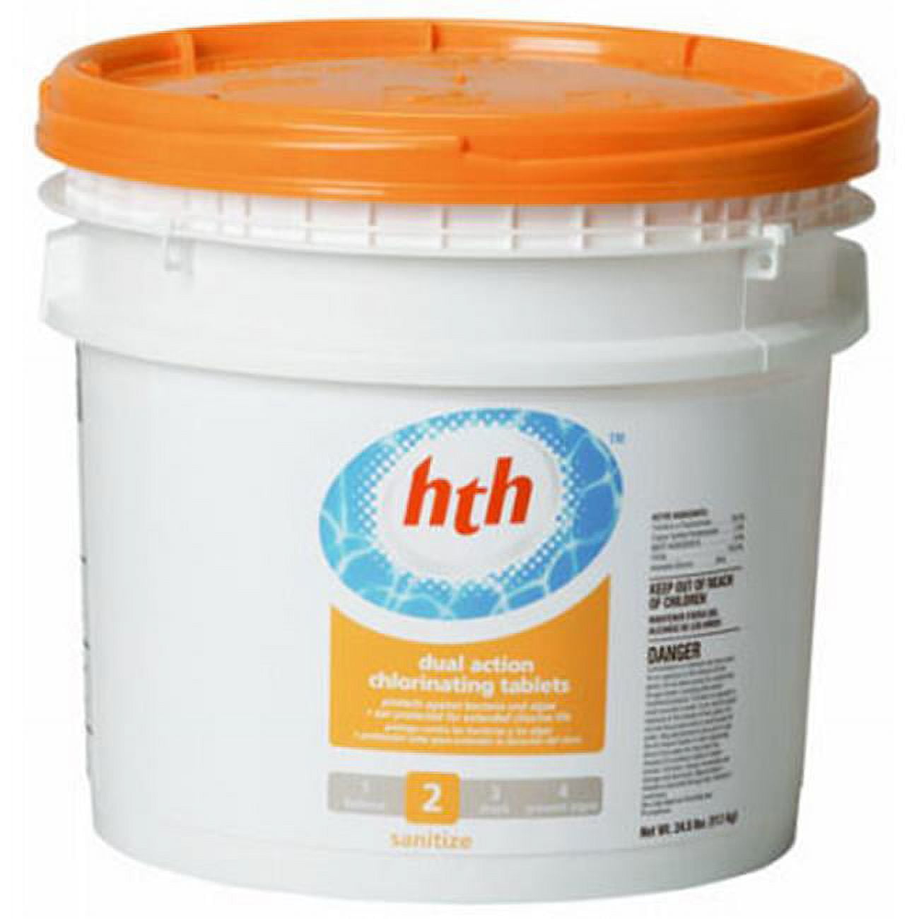 hth 3" Super Chlorinating Tablets for Swimming Pool 24.5 lbs - Walmart.com