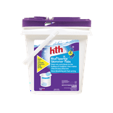 hth Pool Blue Sparkle Skimmer Tabs, 17.7lb - Walmart.com