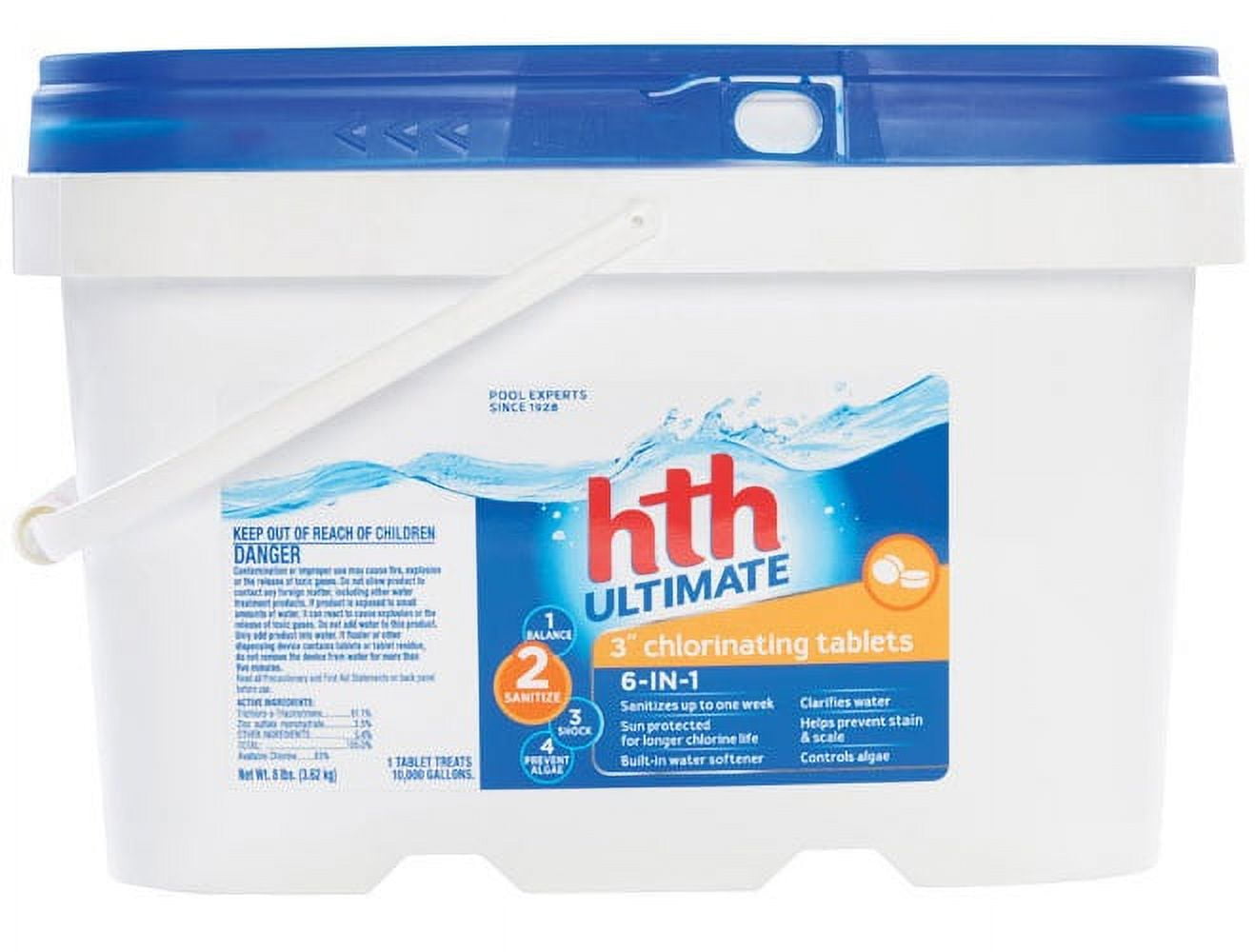 hth® ultimate 3" chlorinating tablets, 8 lbs - Walmart.com