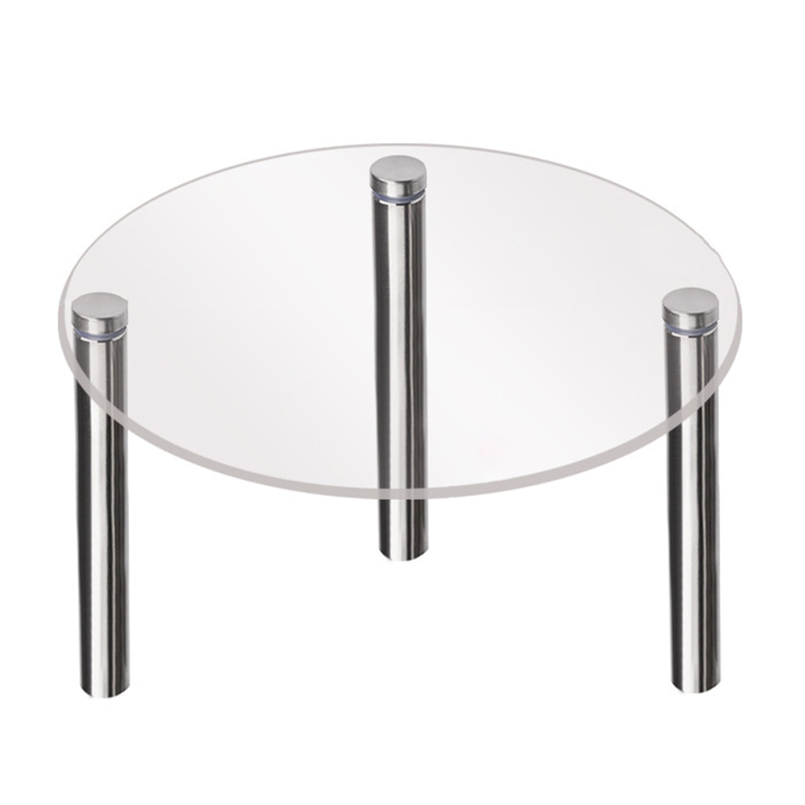 huanledash 1 Set Acrylic Cake Stand Transparent Good Load Bearing High ...