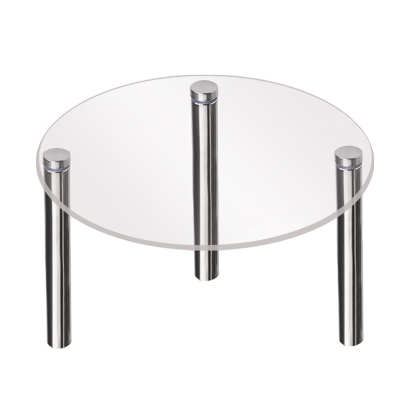 huanledash 1 Set Acrylic Cake Stand Transparent Good Load Bearing High ...