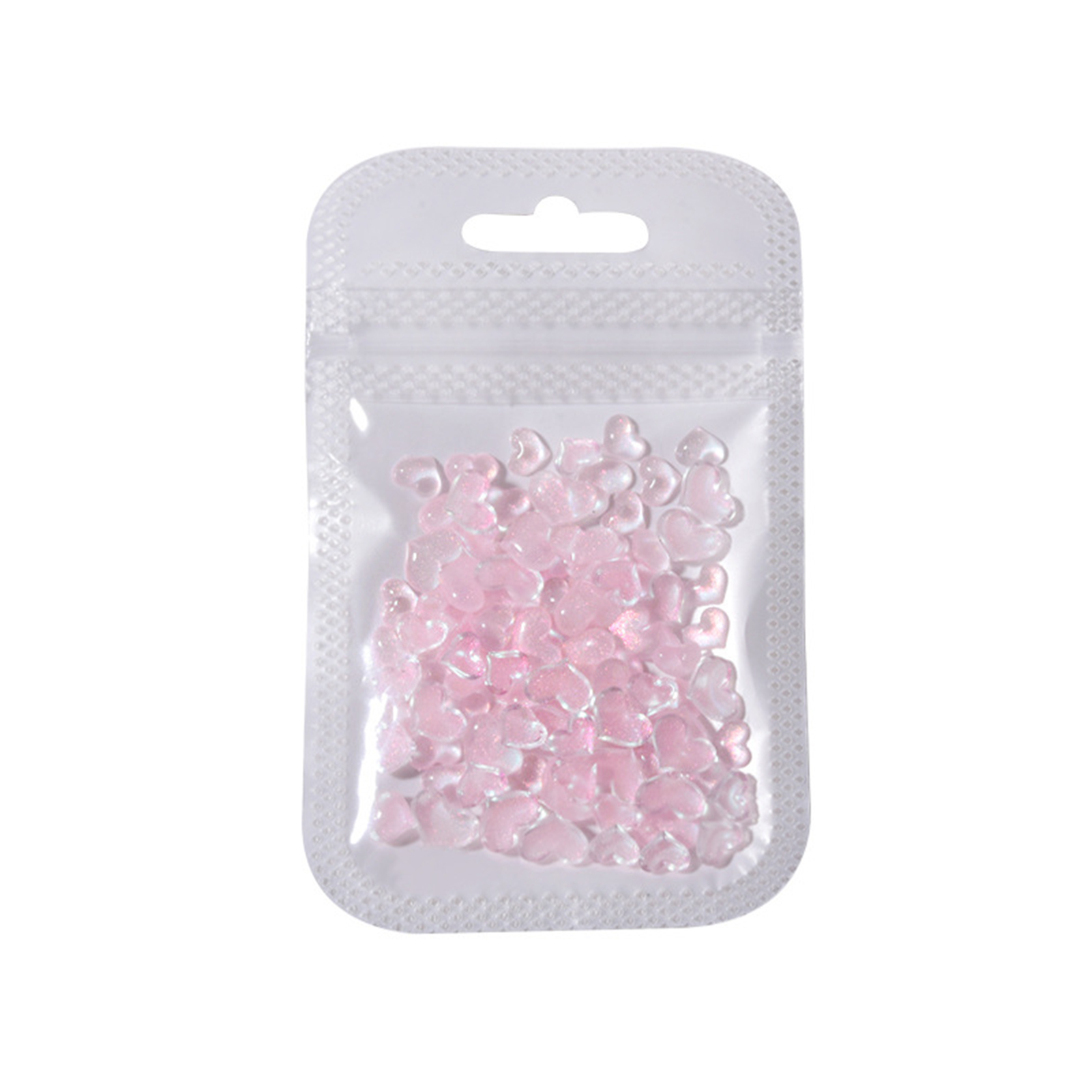 huanledash 100Pcs/Bag Nail Art Decor Flatback Three-dimensional Mix Size Fine Flash DIY Mini ...