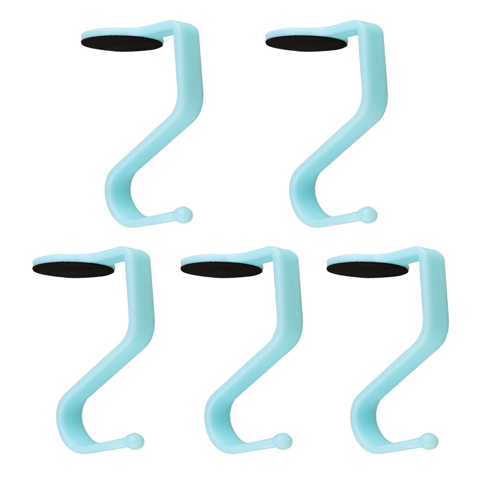 huanledash 5 Pcs Desk Hanging Hooks Strong Load-bearing Punch-free Firm ...
