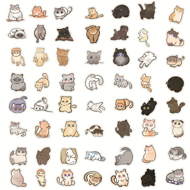 Sticker cat store
