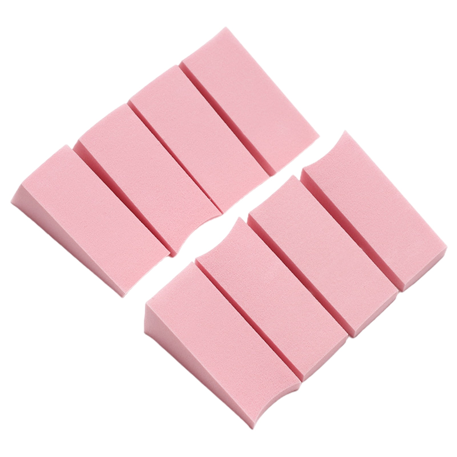 huanledash 8Pcs Nail Sponge Wedge Shaped Cosmetics Tool Smooth Apply ...