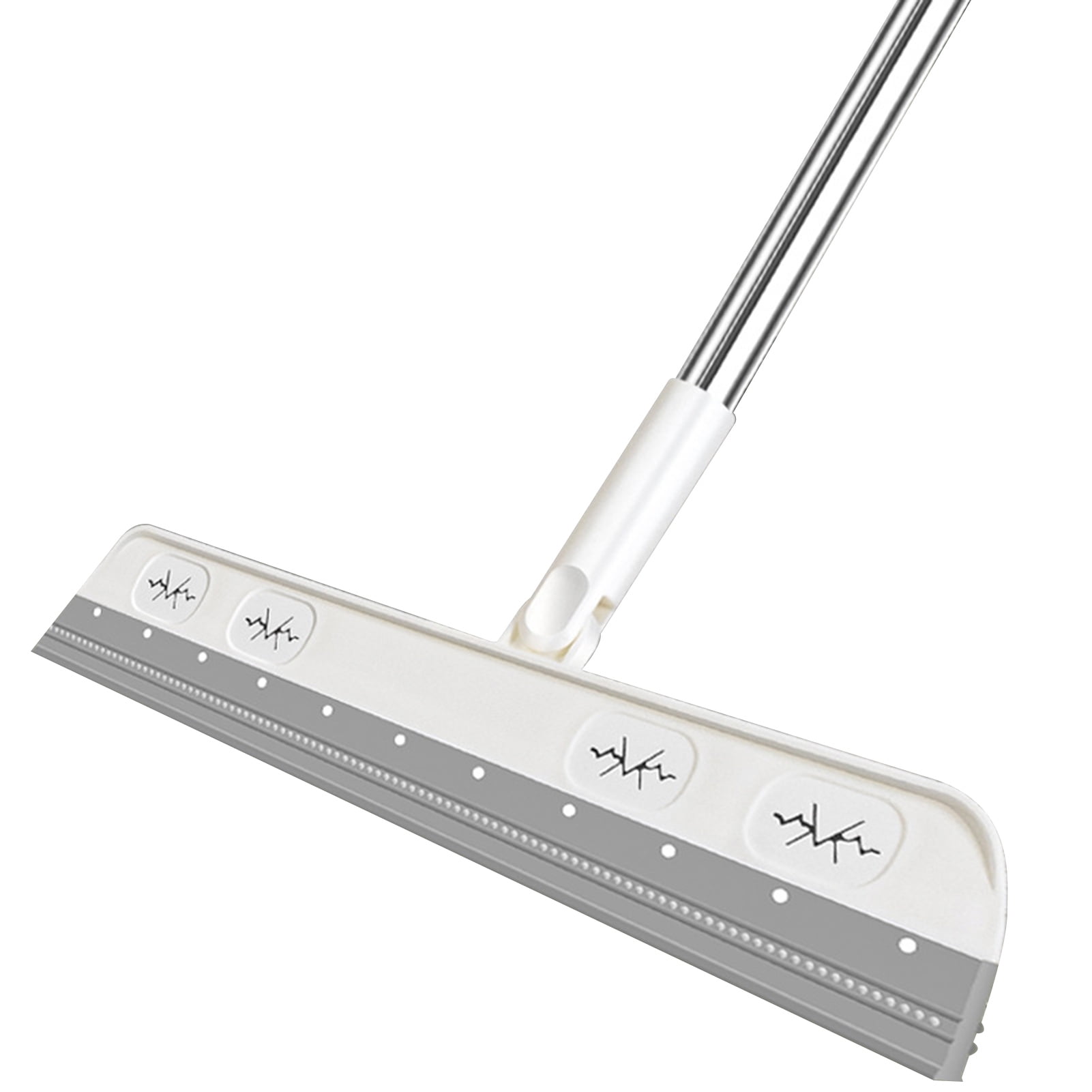 Huanledash Floor Scraper Broom Non-stick Hair Dust-free Scratch-free ...