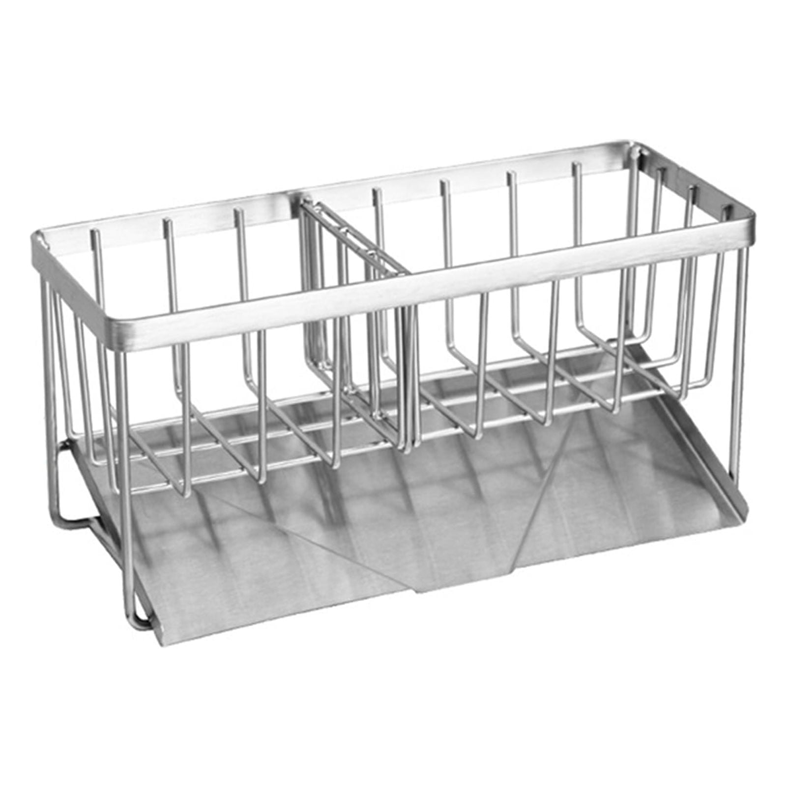 huanledash Kitchen Sink Organizer Divider Adjustable Slope Design ...